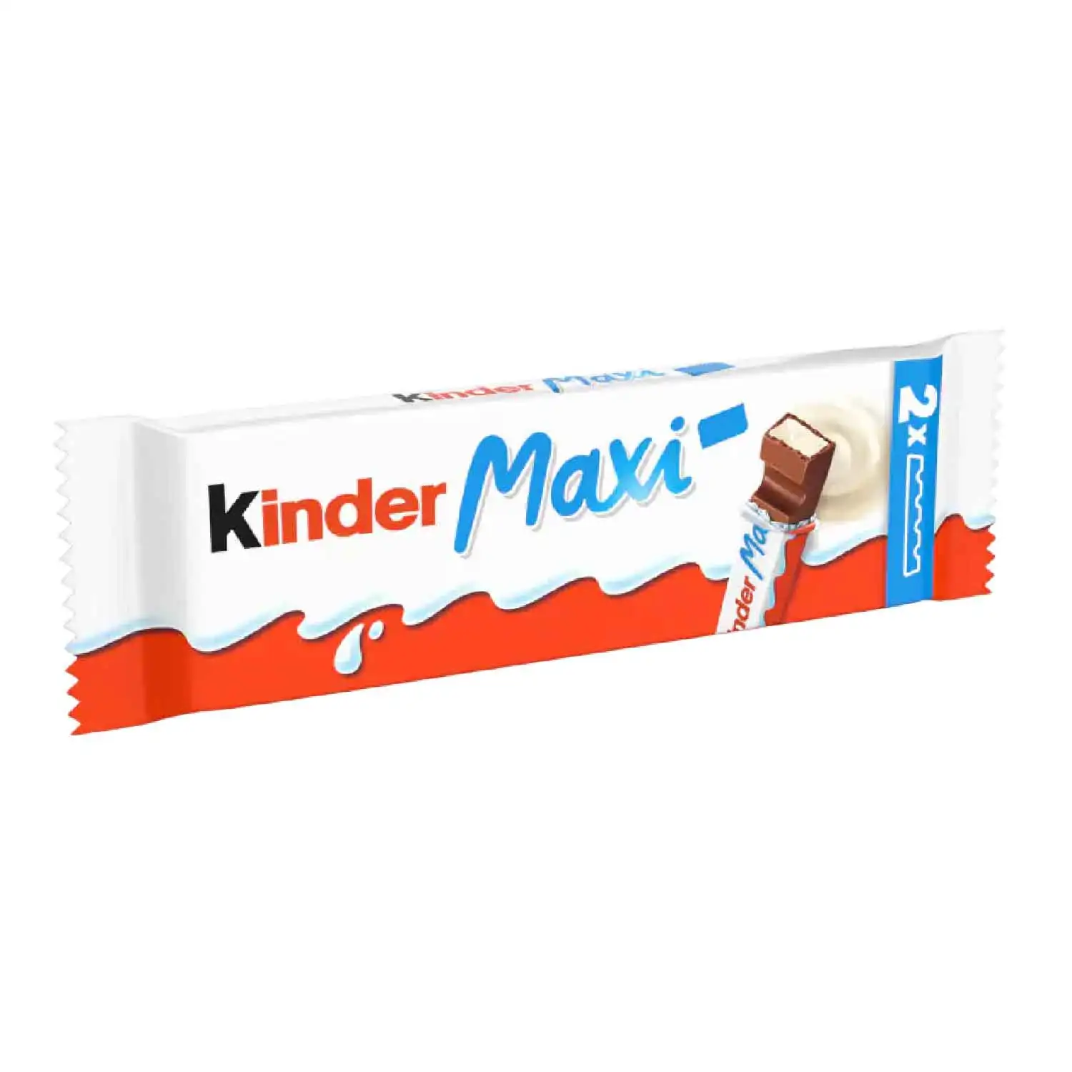 2x Kinder chocolate maxi 21g | Chocolats | Real Tabac & Co Belgique